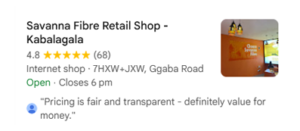 Contact – Savanna Fibre Internet